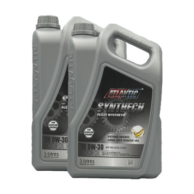 Atlantic 0W-30 Fully Synthetic Engine Oil API SN, ACEA C2,C3 VW 504/507 ...