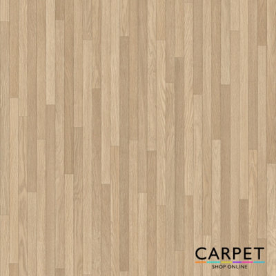 Atlas Narrow Wood Plank Felice Oak Vinyl Flooring 3.5m x 2m