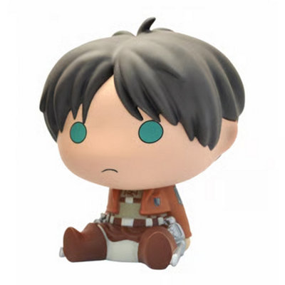 Attack on Titan Chibi Eren Yeager Money Box Multicoloured (One Size)