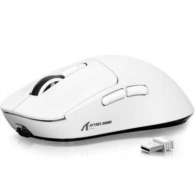 Attack Shark X 3 49 g Superlight Mouse, PixArt Paw 3395 Gaming Sensor ...
