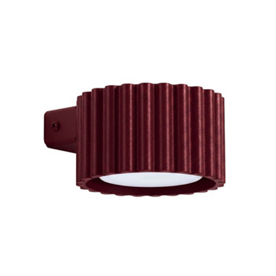 AURA aluminum burgundy 1 Lights minimalist Wall lamps