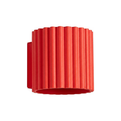 AURA aluminum Red 1 Lights minimalist Wall lamps