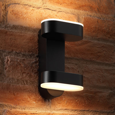 Auraglow 13w Integrated Twin LED Rotating Wall Light - BECKINGHAM
