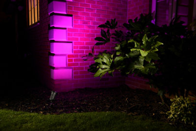 Auraglow Deep Recessed IP54 GU10 Holder Garden Spike Light Outdoor ...