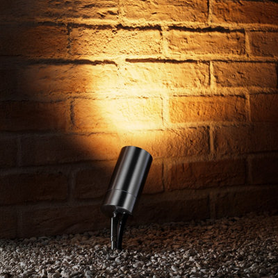 Auraglow Deep Recessed Stainless Steel Spike Light - RADFORD - Fitting Only