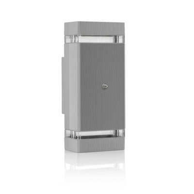 Buy Auraglow Dusk Till Dawn Sensor Double Up & Down Wall Light ...