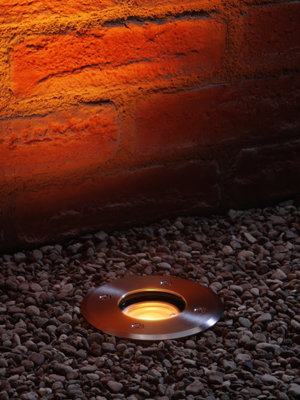 Auraglow GU10 Recessed Ground Fitting & Colour Changing LED Light Bulb ...