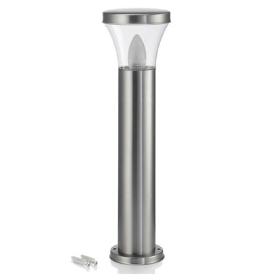 Auraglow IP44 Stainless Steel Post Light - DAKOTA - Fitting Only