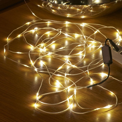 Auraglow Micro LED USB String Lights - 10 Metres