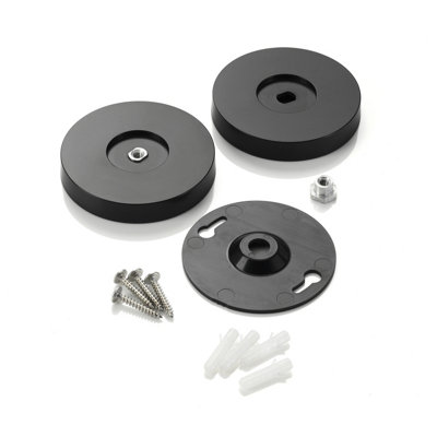 AURAGLOW MOUNTING BASE FOR LED MOTION SENSOR GARDEN PATH LIGHT