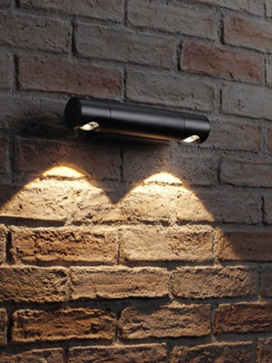 Auraglow Outdoor Integrated LED Swivel Up & Down Wall Light - CITADEL ...