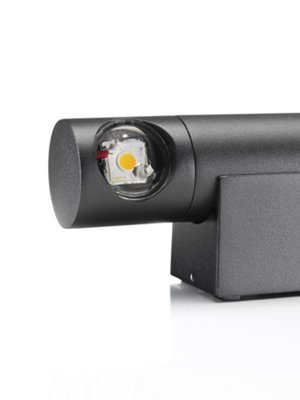 Auraglow Outdoor Integrated LED Swivel Up & Down Wall Light - CITADEL ...
