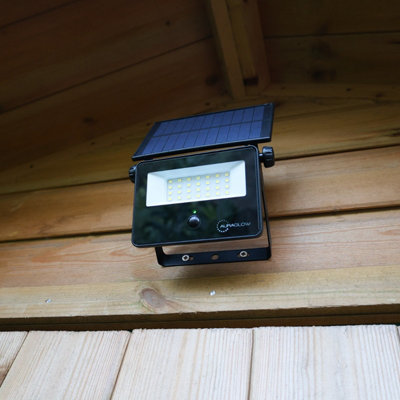 AURAGLOW SOLAR SECURITY FLOOD LIGHT - WALCOTT