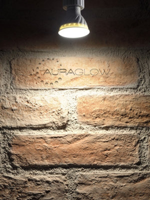 Auraglow Super Bright 7w LED Cool White GU10 Spotlight Light Bulb ...