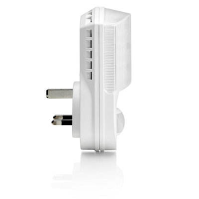 Auraglow Super Bright Plug In PIR Motion Sensor LED Night Light