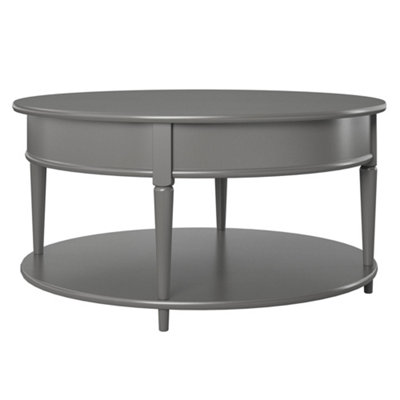 Aurora Coffee Table in Grey 910x460x910mm