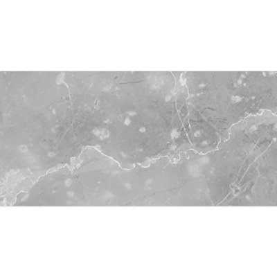 Aurora Gloss Palazio Silver Marble Effect Tongue & Groove Waterproof ...