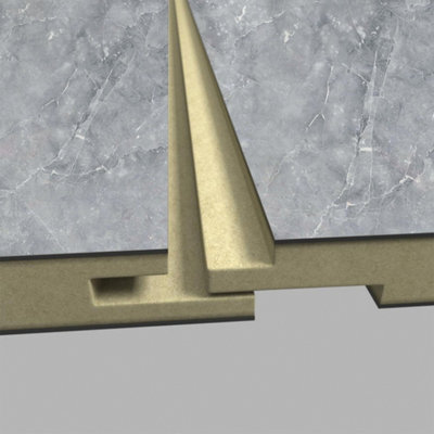 Aurora Gloss Palazio Silver Marble Effect Tongue & Groove Waterproof ...