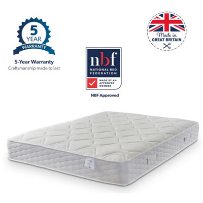 Austin 1000 Pocket Spring 27" Mattress In A Box - Super King