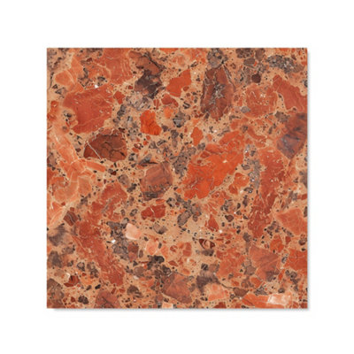 AUTHENTIC TERRACOTTA QUARTZ EFFECT KITCHEN SPLASHBACK
