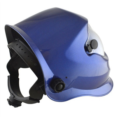 Auto Darkening Welders Helmet Mask Welding Grinding Function Blue MIG ...