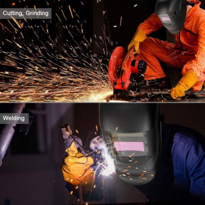 Auto Darkening Welders Helmet Mask Welding Grinding Function MIG TIG ...