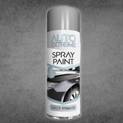 Auto Extreme Automotive Grey Primer SprayPaint Perfect Finish Bike Car ...
