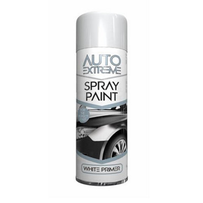 Auto Extreme White Primer Car Paint 250ml (Spray) - Pack of 2