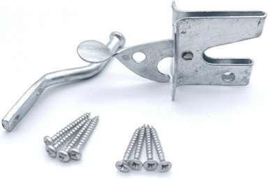 Auto Gate Latch Catch HEAVY DUTY With SCREWS Automatic