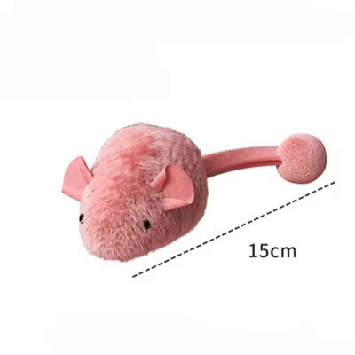 Auto Moving Luminous Mouse Cat Toy with Squeak Sound