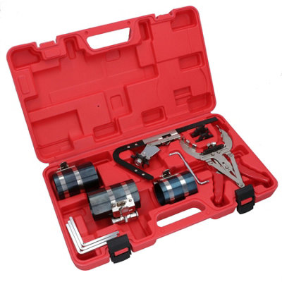 Auto Piston Ring Compressor Cleaner Cleaning Service Kit Clamps ...