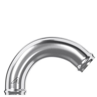 Auto Silicone Hoses 60mm Aluminium 135 Degree Elbow T6063 Mandrel Bent ...