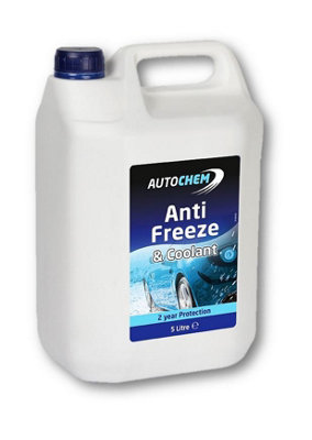 Autochem Blue Antifreeze Coolant Antifreeze Concentrate 2 Year Protection 5L