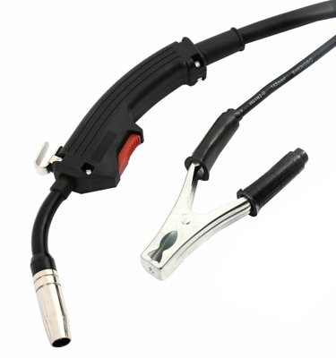 Autojack 130 Amp MIG Welder with a Auto Wire Feed NON Live Torch ...