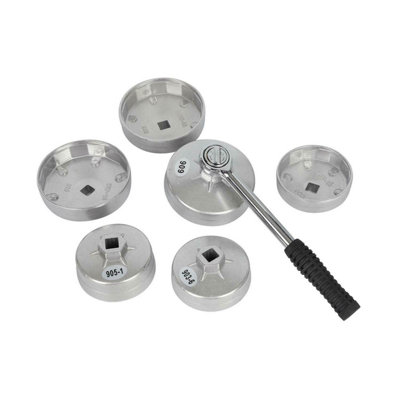 Autojack 23pcs Oil Filter Removal Cap Cup Wrench Socket Tool Kit ...