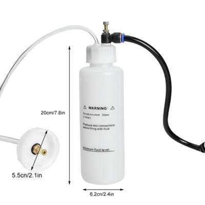 Autojack 500ml Brake & Clutch Bleeder Bleeding System Vacuum