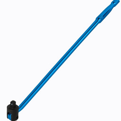 AUTOJACK 600MM 1/2" SQUARE DRIVE BREAKER BAR WITH FLEXI KNUCKLE HEAVY ...