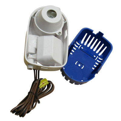 AUTOMATIC BILGE PUMP 12V 750GPH (BOAT INTERNAL FLOAT SWITCH OCEAN BLUE)