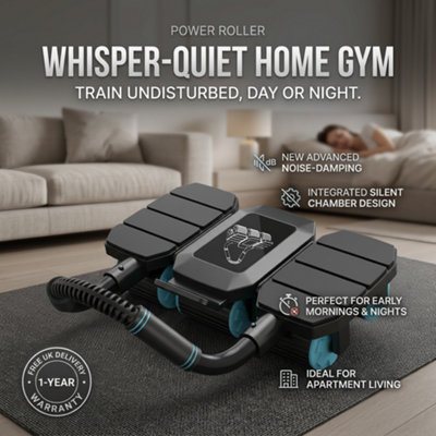 Automatic Rebound Abdominal Wheel with Elbow Supports