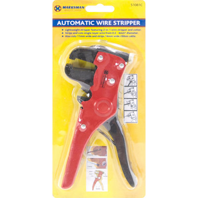 AUTOMATIC WIRE STRIPPER & CUTTING TOOL TRIMMING STRIPPING CUTTER PLIER ...