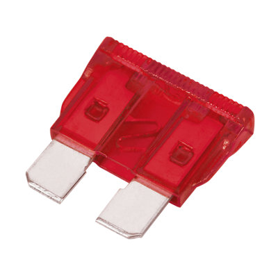 Automotive Standard Blade Fuse 10A - Pack of 50