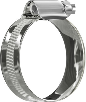 AutoSiliconeHoses 55mm to 70mm Worm Drive Hose Clamp, Stainless Steel ...