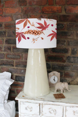 Autumn Leaves Half Border (Ceiling & Lamp Shade) / 45cm x 26cm / Lamp Shade
