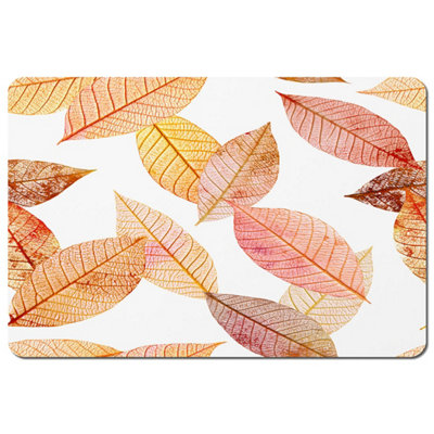 Autumn toned skeleton leaves (Placemat) / Default Title