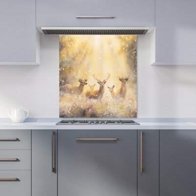 AVA STERLING: 00010 PREMIUM GLASS KITCHEN SPLASHBACK W700MM X H650MM