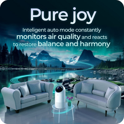 Avalla R-2200 Air Purifier for Home or Office, 250m3 h CADR, True HEPA ...