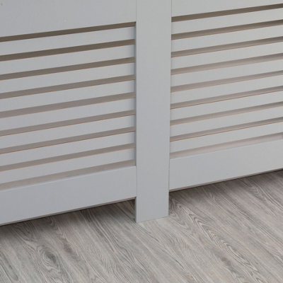 AVC Designs Kensington Radiator Cover Horizontal Cabinet Grey/Oak ...