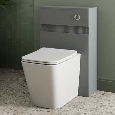 Aveli Bathroom Back To Wall BTW Toilet Unit Rimless Pan Cistern Seat ...