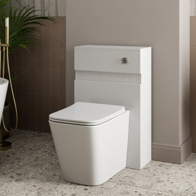 Aveli Bathroom Back To Wall BTW Toilet Unit Rimless Pan Cistern Seat ...