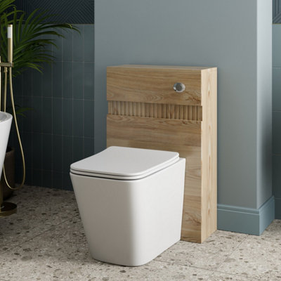 Aveli Bathroom Back To Wall BTW Toilet Unit Rimless Pan Cistern Seat ...